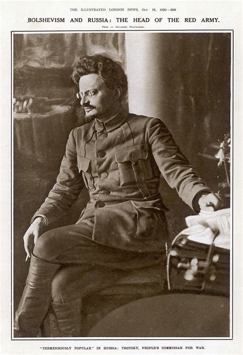 Leon Trotsky Or Lev Davidovich Photograph By Illustrated London News Ltd Mar Fine Art America