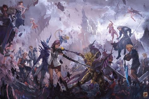 Dissidia Final Fantasy Nt Wallpapers Wallpaper Cave
