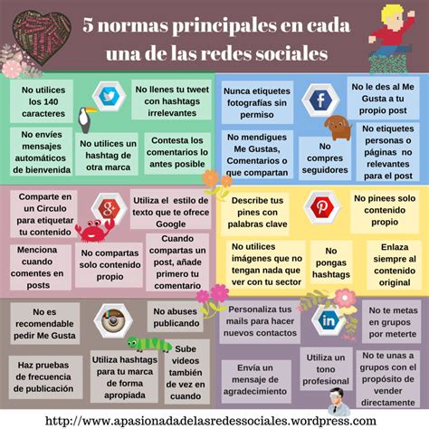 Normas En Las Rrss Infografía De Alfredo Vela La Colina De Peralías