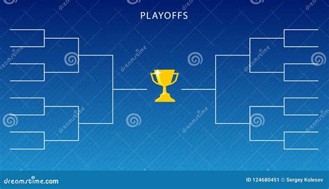 Tournament Bracket Stock Image 82274983