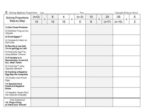 Proportions Slides 03 Solve Proportions Via Algebra Method Algebraic