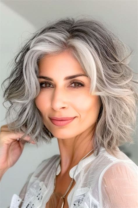 50 Gray Hairstyles For Women Over 40 Ideas To Save Today Grey Hair