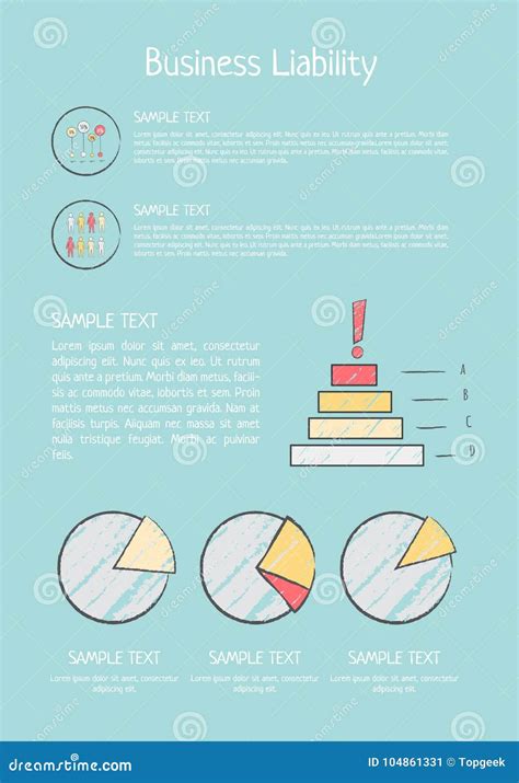 Business Liability Analysis Vector Illustration Stock Vector Illustration Of Modern Design