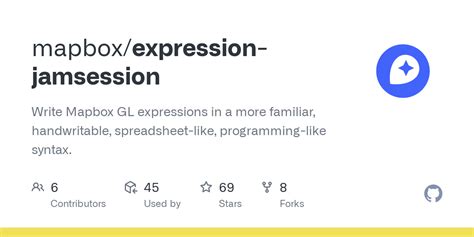 Github Mapboxexpression Jamsession Write Mapbox Gl Expressions In A