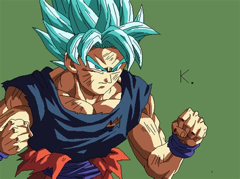 Pixilart Ssgss Goku By Kokun Pixilart Ssgss Goku By Kokun