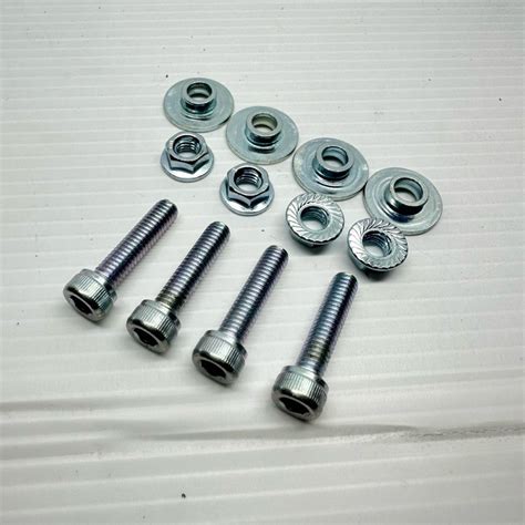 Jual 4set Ring Bos Baut 10 L M6x20 Mur M6 Baut Ring Mur Set Plat Nomer Baut Original Emak Baut