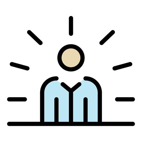 Man Immunization Icon Color Outline Vector 15153884 Vector Art At Vecteezy