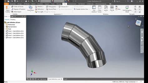 Codo 2d En Chapa Metalica Build An Elbow In 2d With Sheet Metal