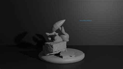 Umbreon Pokemon 3d Print Model 3d Model 3d Printable Cgtrader