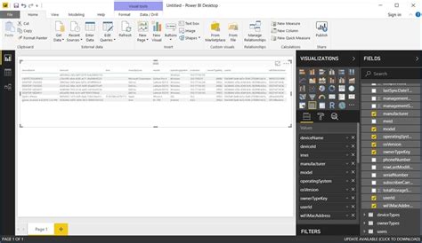 how to leverage intune data and write a basic power bi report