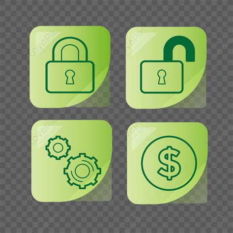 Green Security Icon Collection Collections Protection Security Icon