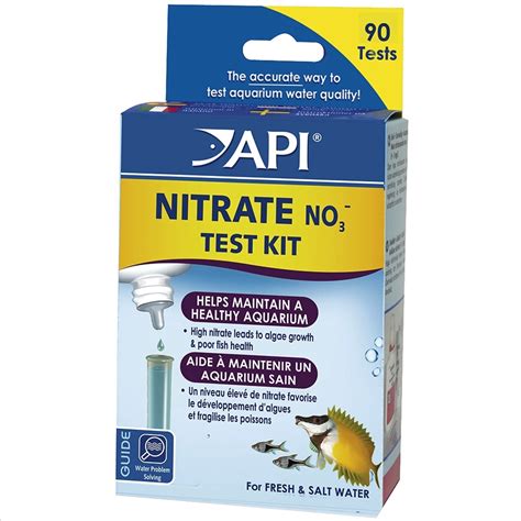 Api Nitrate Test Kit Freshwater And Saltwater 90 Tests Api