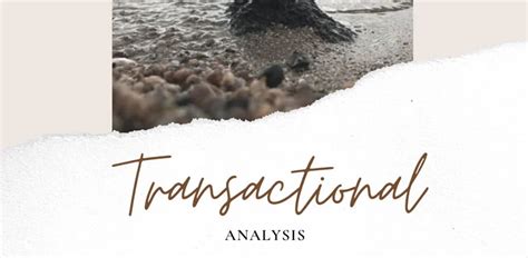 Transactional Analysis Ta White Barn Therapy