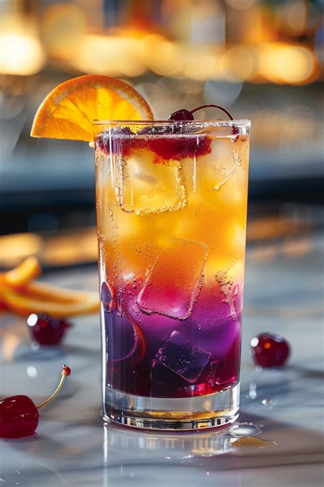 Tequila Sunset Cocktail Tequila Sunrise