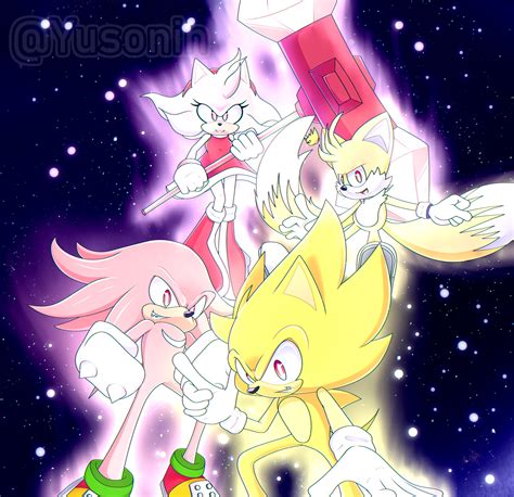 Super Tails And Super Sonic