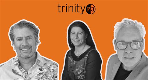Trinityp3 Promotes Anton Buchner Kate Gunby Adrian Treahy Joins