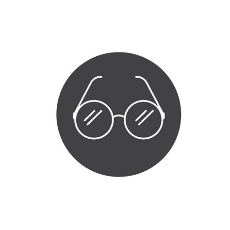 Reading Glasses Icon Vector Design Template 35887405 Vector Art At Vecteezy