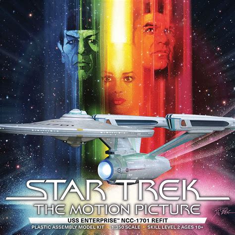 Polar Lights Star Trek The Motion Picture Uss Enterprise Ncc 1701 Refit