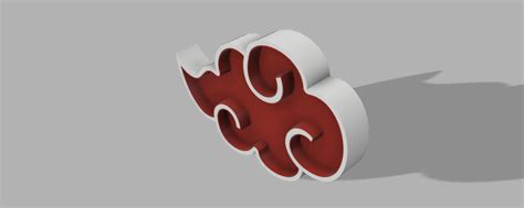 Stl File Akatsuki Cloud Lamp ☁️・3d Printable Model To Download・cults