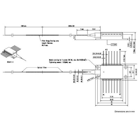 Single Mode 1064nm Laser Diode 15w Peak Pulse Power