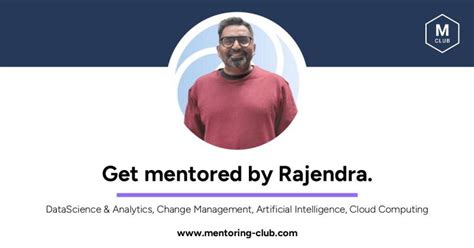 Rajendra Mehta On Linkedin Rajendra Mehta Is Mentoring People At The