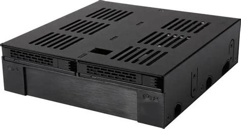 Icy Dock 2 X 25 Satasas Hddssd To 525 Hot Swap Mobile Rack Cage W