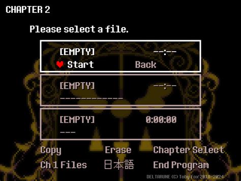 Deltarune Gameplay Reminder Cheat Sheet