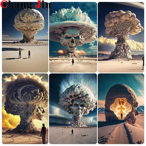 Mushroom Cloud Painting