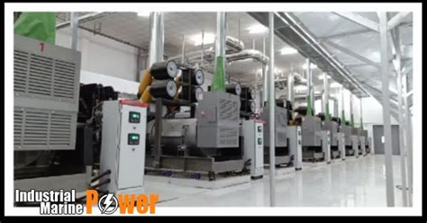 1370kw Diesel Gen Set Mhi S16r Pta C Land Gen Set