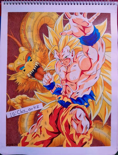 Pin De Juan Guzmán En Dg Ball En 2025 Dibujo De Dragón Japonés Goku