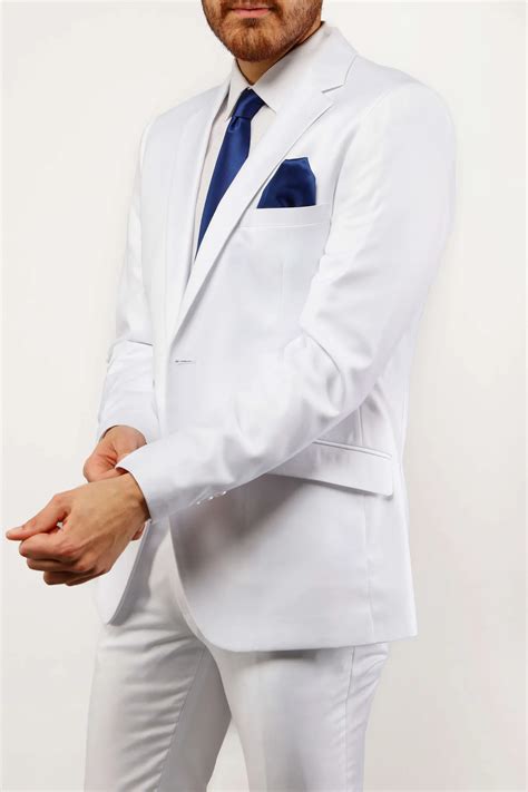 Mens White Suit Suitcentury