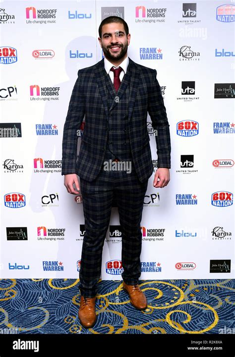 Akeem Griffiths Attending The Nordoff Robins Boxing Dinner At The