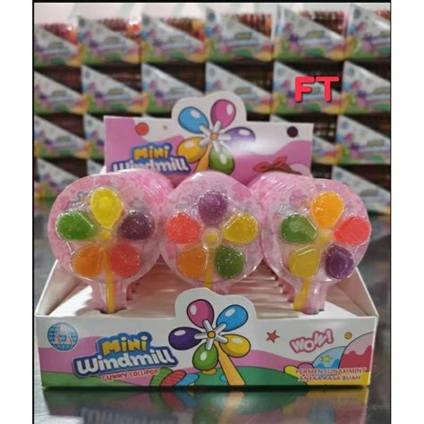 Jual Permen Lunak Kincir Mini Windmill 30 Pcs Shopee Indonesia