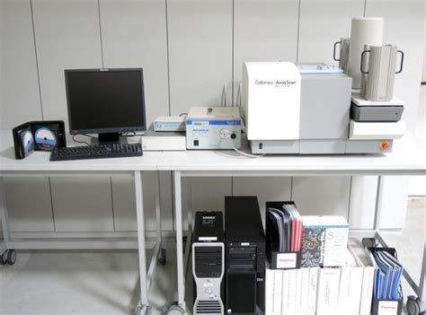 cellomics arrayscan hcs analytical instrument used machines exapro