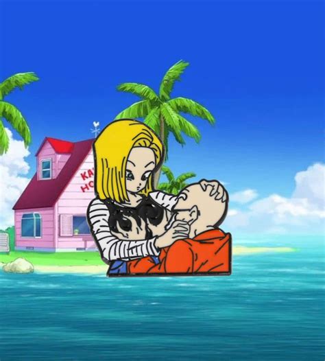 Sexy Android 18 And Pervy Master Roshi Enamel Pin Etsy