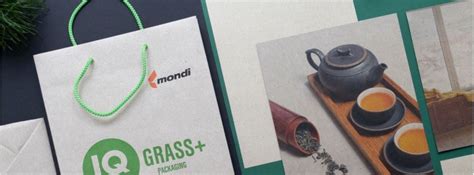 Mondis Iq Grass Packaging Gives Luxury Packaging A Special Touch