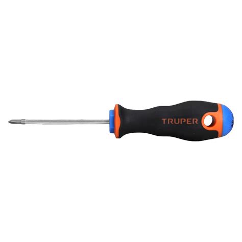 Desarmador De Cruz Truper 18 X 2 12 Mango Comfort Grip