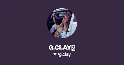 Gclay🌟 Instagram Tiktok Linktree