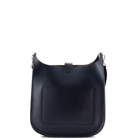 Hermes Evelyne Sellier Bag Vache Hunter 29 Blue 2746821