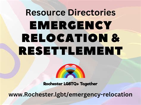 Emergency Relocation And Resettlement Rochesterlgbt