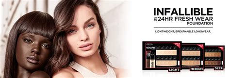 Loreal Infallible Foundation Free Sample Card Deal Seeking Mom