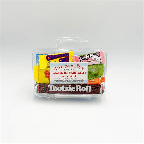 Made In Chicago Candy Suitcase Candyality 312 Llc