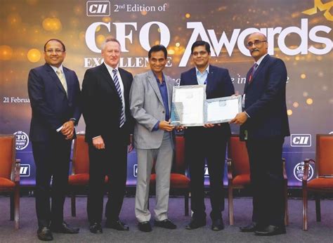 Thank You Cii And The Techical Partners Protiviti For The Honour I Accept This On Behalf Of