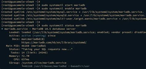 how to create remote desktop gateway via apache guacamole on almalinux 9