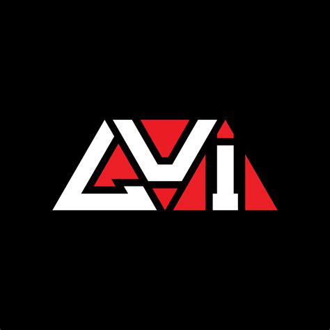 Lui Triangle Letter Logo Design With Triangle Shape Lui Triangle Logo Design Monogram Lui