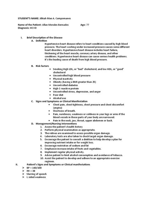 Case Study 3 Hcvd Pdf Heart Valve Ventricle Heart