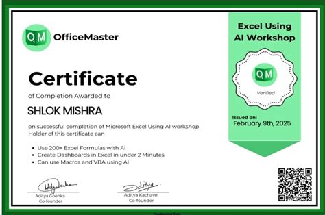Excel Ai Skilldevelopment Dataanalytics Automation Shlok Mishra