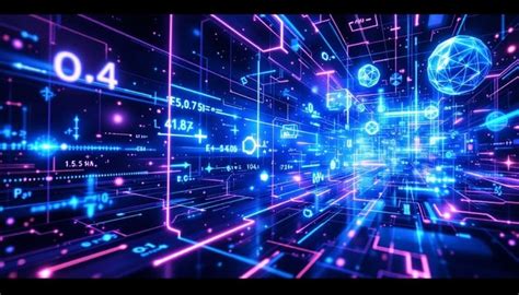 Free Digital Physics Matrix Photo Holographic Digital Physics Download At Stockcake