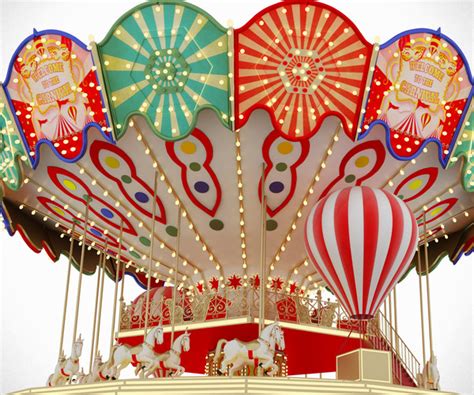 Artstation Carousel 3d Model Resources