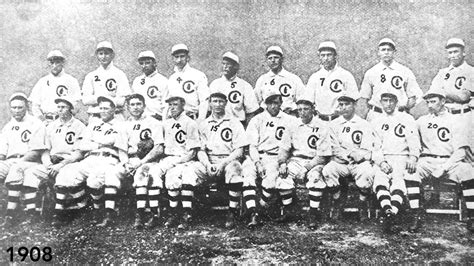 Three Iconic Cubs Worldseries Teams The Last To Win It The Last To Play It And The One Trying